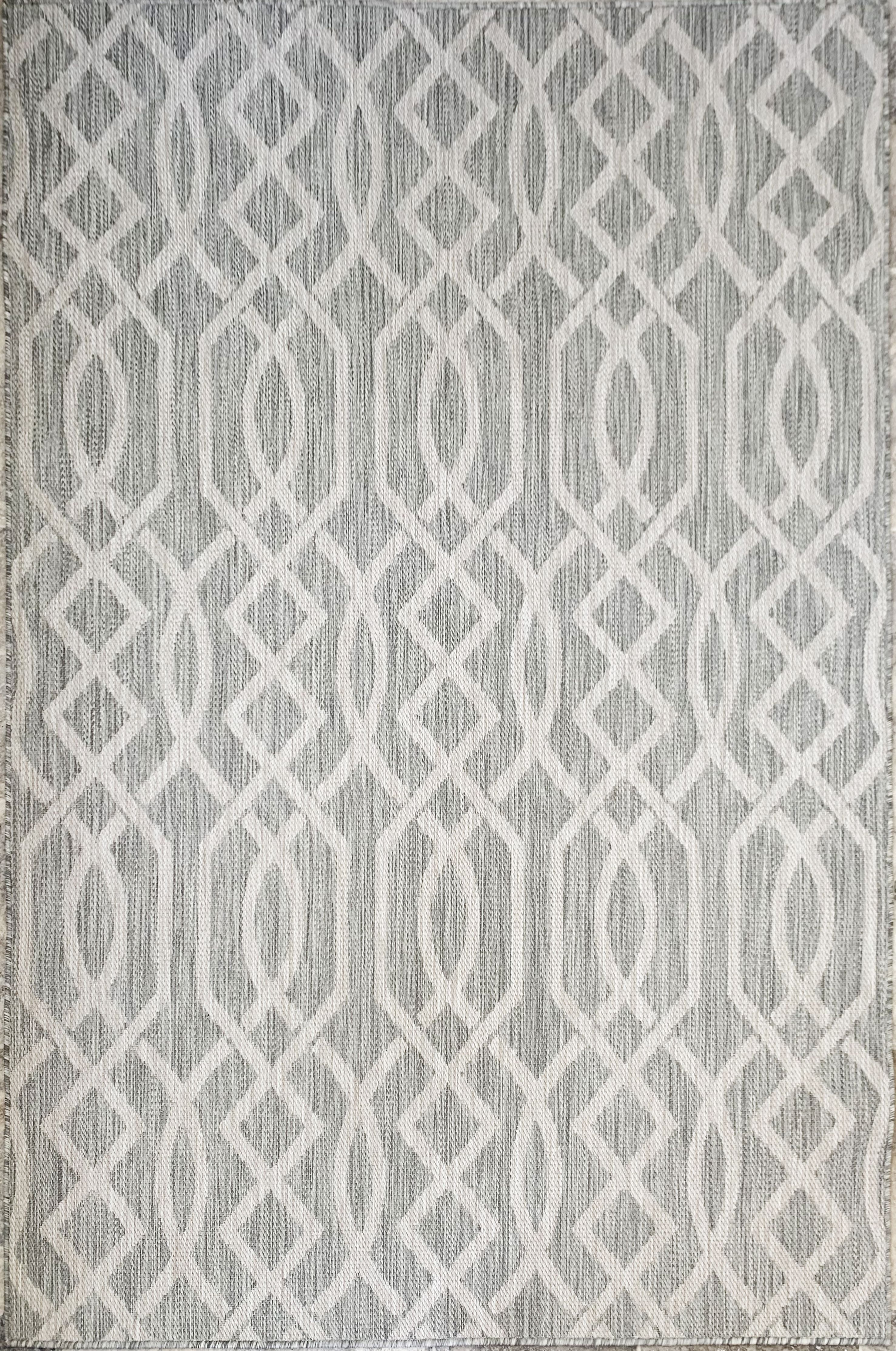 Benissimo Indoor / Outdoor Sisal Area Rug "Ribon" Collection Non-Skid ...