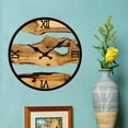 Yihuala Wall Clock Decorative Clock Silents,Battery Operated, Moderns ...