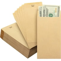 "Mr. Pen- Kraft Cash Envelopes, 100 Pack, 6.5"" x 3.5"", Perfect for ...