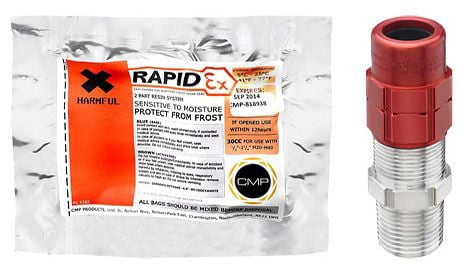 Appleton TMC2X-075099AX, Explosionproof Metal Clad Cable Connector, 3/4 ...