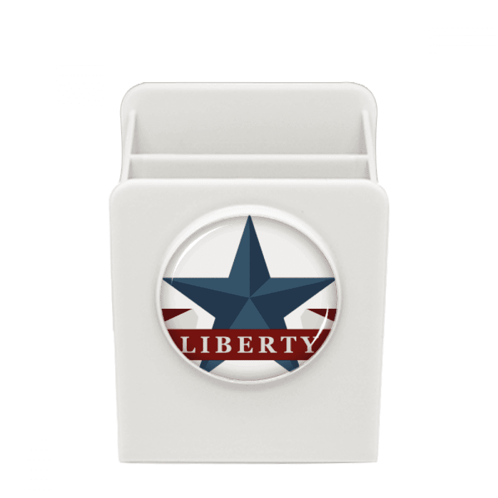 Pentagram Liberty Slogan America Country City Desk Pencil Holder Cup ...