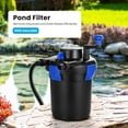 SPECSTAR Biological Pond Filter 1050 Gallons with 9W UV Light for Fish ...