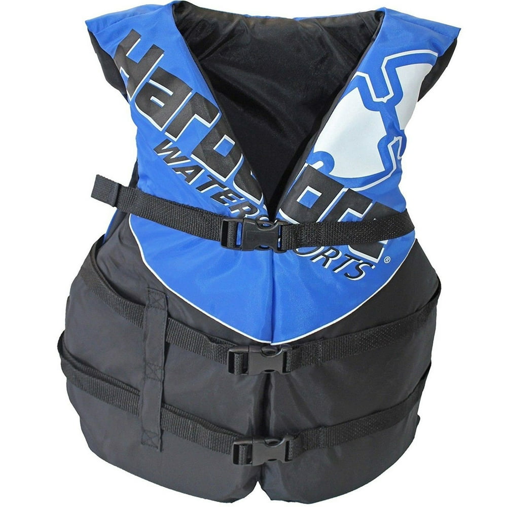 Adult Life Jacket Vest Us Coast Guard Approved Type Iii Blue Adult