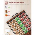 K Cup Holder, 35 Pod Capacity, Coffee Pod Holder Compatible with Keurig ...