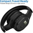 Prociv FM Radio Headphones, Bluetooth Rechargeable Portable Headset ...