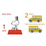 Snoopy's Book of Numbers (Board book) - Walmart.com