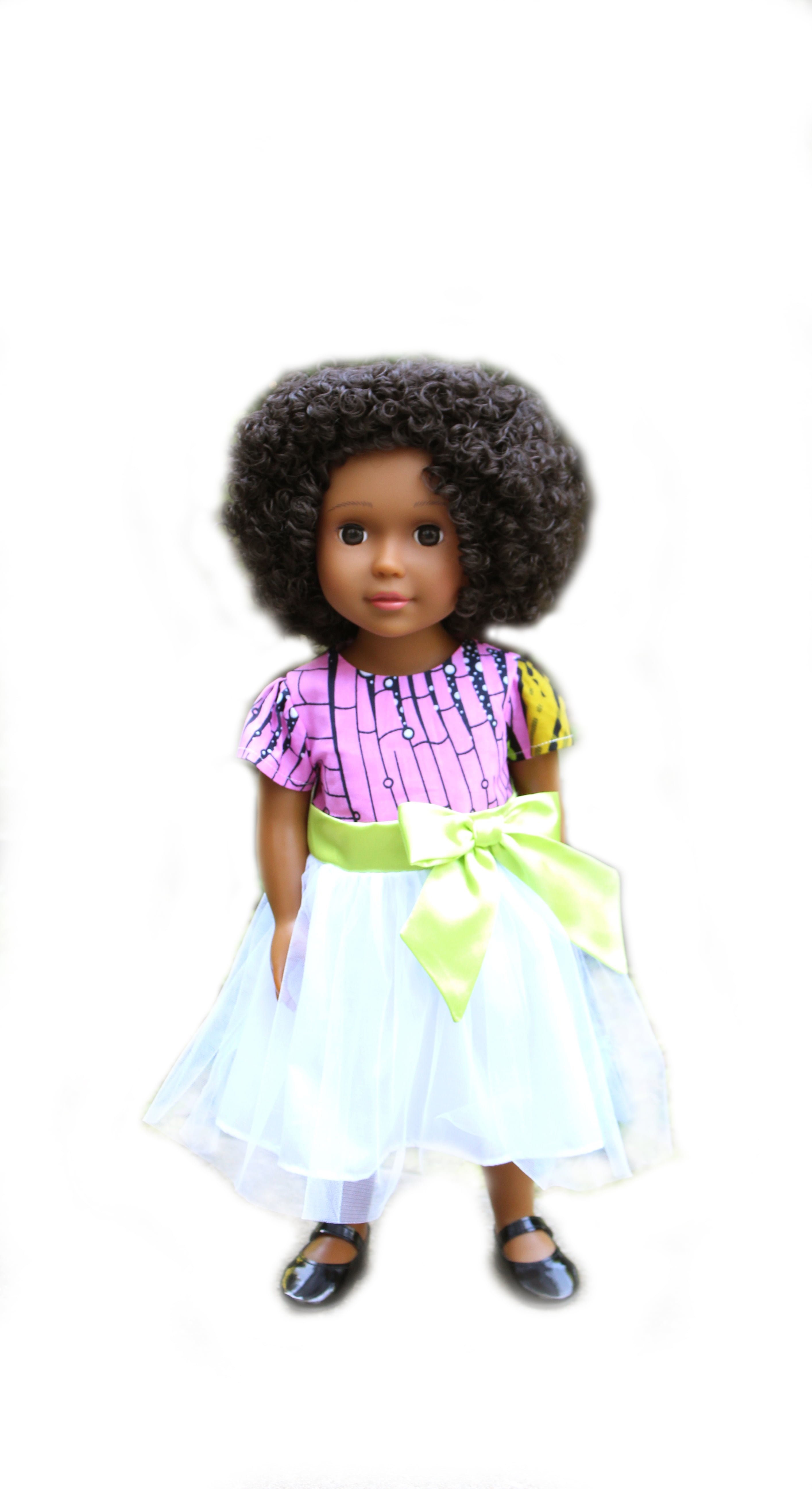 Ikuzi 18-inch Fashion Doll - Medium Brown Skin Tone African American ...