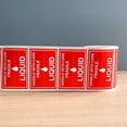 Fragile Liquid Handle with Care Warning Stickers 2X3 inch Warehouse ...