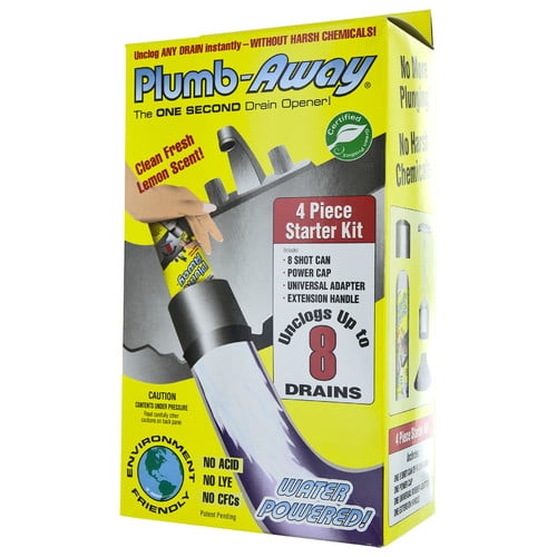 1 Mark Consumer Plumb-Away 6 oz. Drain Opener Starter Kit (Set of 6 ...