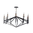 Craftmade 55510-FBSB The Reserve 10 Light 43" Wide Taper Candle Style ...