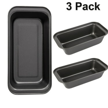 Goodcook 8x4 Steel Loaf Pan, Bread, Cake, Meatloaf, Dishwasher Safe ...