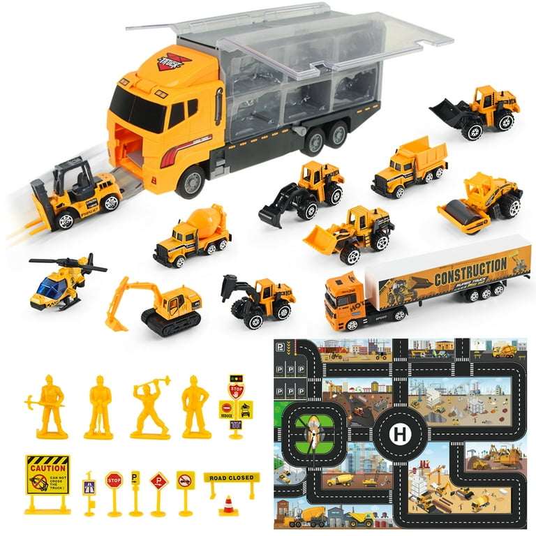 A Mini Big Rig Trucks Inside