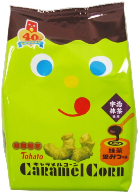 Tohato Caramel Corn - Matcha; 77g - Walmart.com