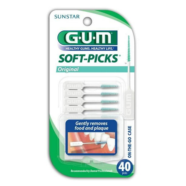 G U M Soft-Picks Original 40 ct - Walmart.com - Walmart.com
