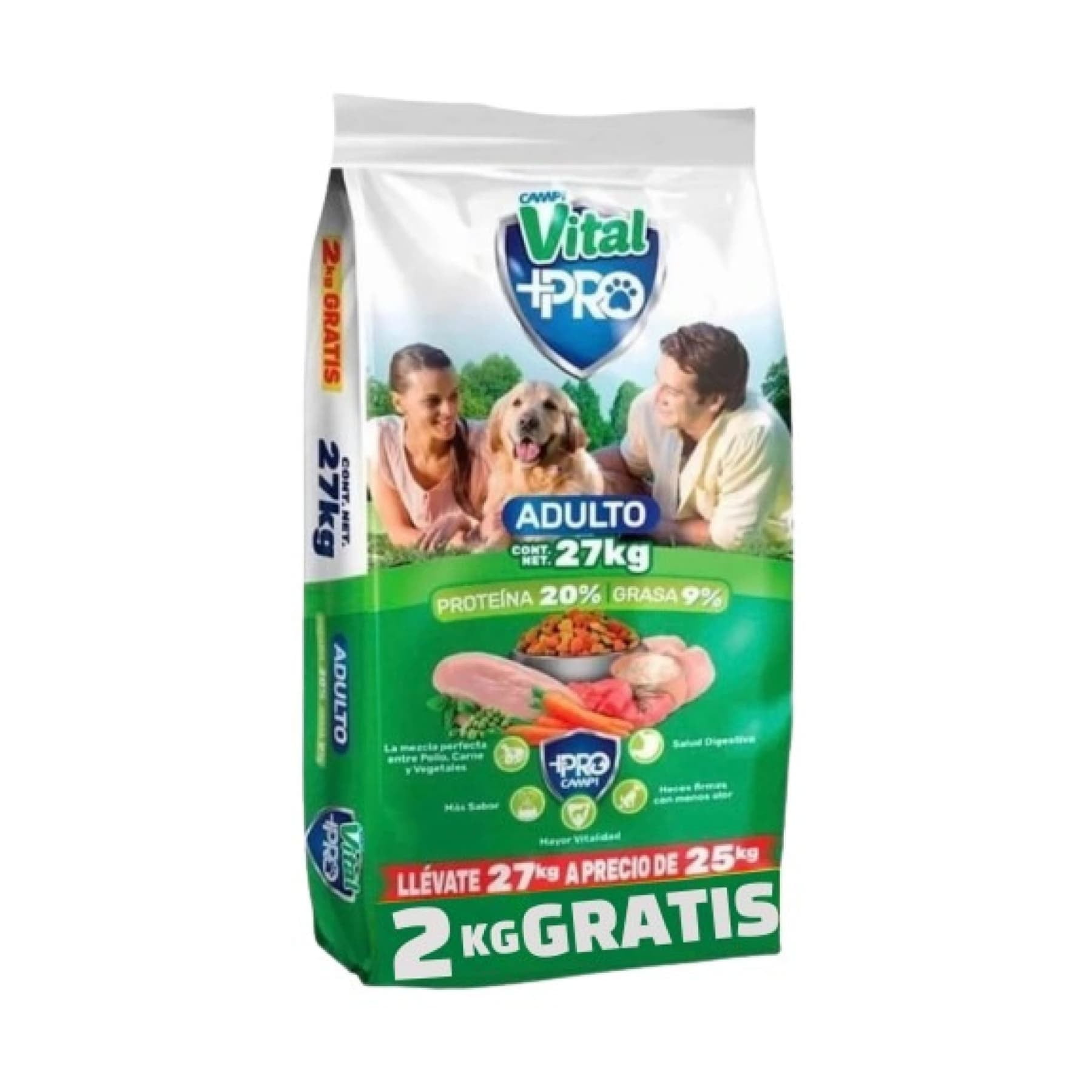 Alimento Para Perro Campi Vital Pro 25 kg | Walmart en línea