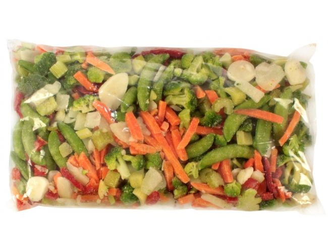 Commodity Vegetables Individual Quick Frozen Stir Fry Vegetable Mix, 2 ...