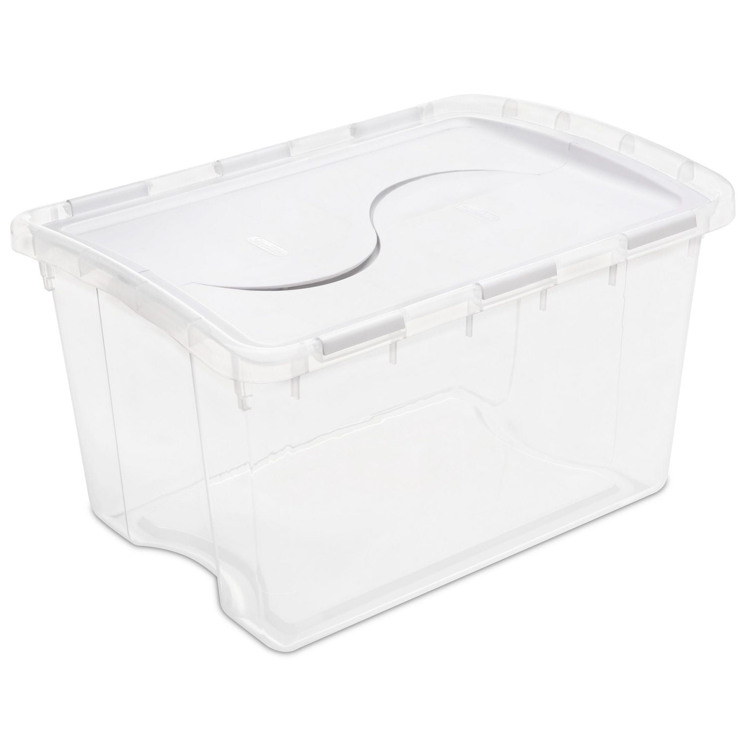 Click here for Sterilite 45l Hinged Lid White Storage Box 22 3/8... prices