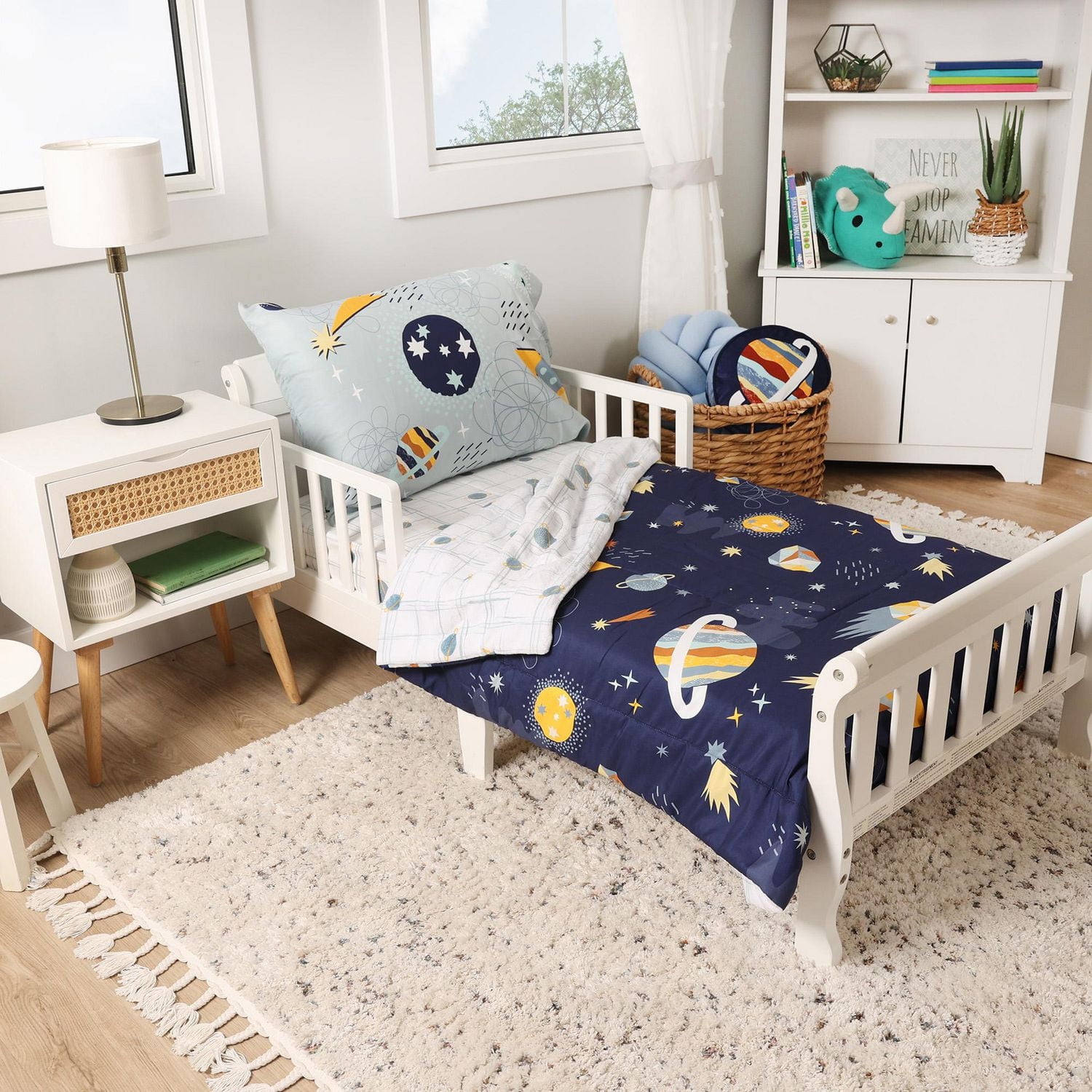 Click here for Nemcor 3-Piece Toddler Bedding Set  Outerspace prices