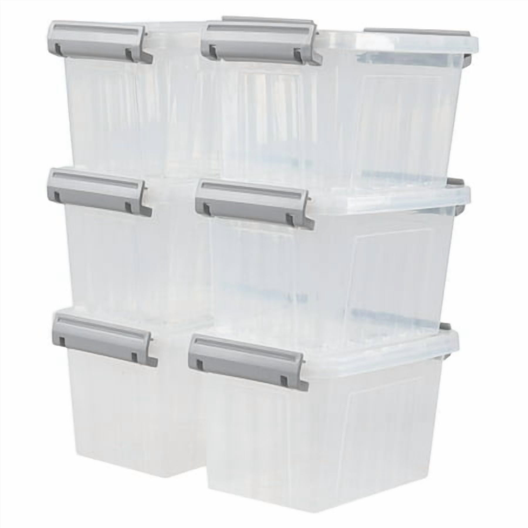 Click here for Waikhomes 6-Pack 6 Quart Plastic Storage Box  Smal... prices
