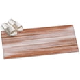 Brown Red Gradient 2'x6' Runner Rug for Hallway Walkway Kitchen Galley ...