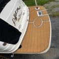 2015 Rinker 196 Swim Platform Cockpit Boat EVA Foam Teak Deck Floor dp ...