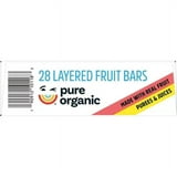 Pure Organic Layered Fruit Bars Variety Pack 0.63 Oz., 28 Pk. - Walmart.com