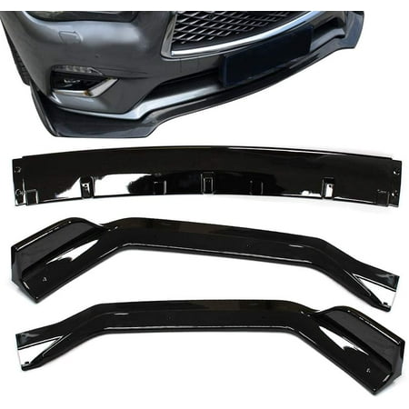 Finydr Front Bumper Lip Splitter Trim Base Model Splitter Trim ...