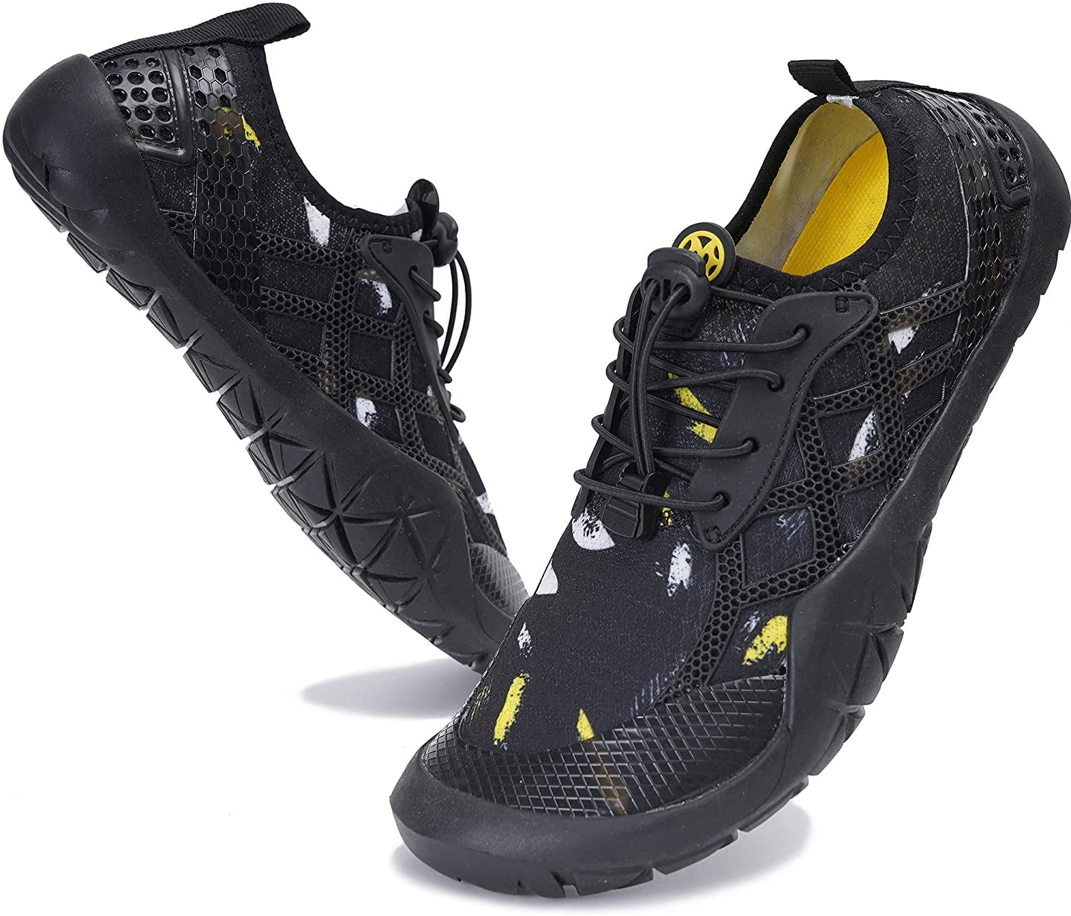 Mens Womens Water Shoes Quick Dry Barefoot Beach Pool Shoes for Swim ...