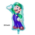 5 PCS 23 Inch Lui Balloons Mari Star Balloons Mari Mushroom Balloon Mari Balloon Birthday Party ...