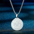 Tetragrammaton First Symbol Pendant Pentagram Talisman Stainless Steel ...