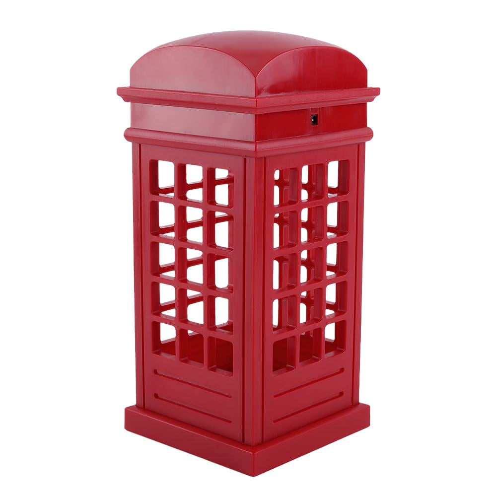 Ccdes Creative Retro Classic Telephone Booth Night Light Touch Sensor ...