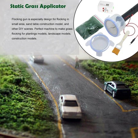 Grass Static Grass Applicator Train scene model hobby diy Railroad ...