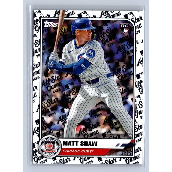 2025 Topps All-Star Game Matt Shaw #57 RC - Walmart.com