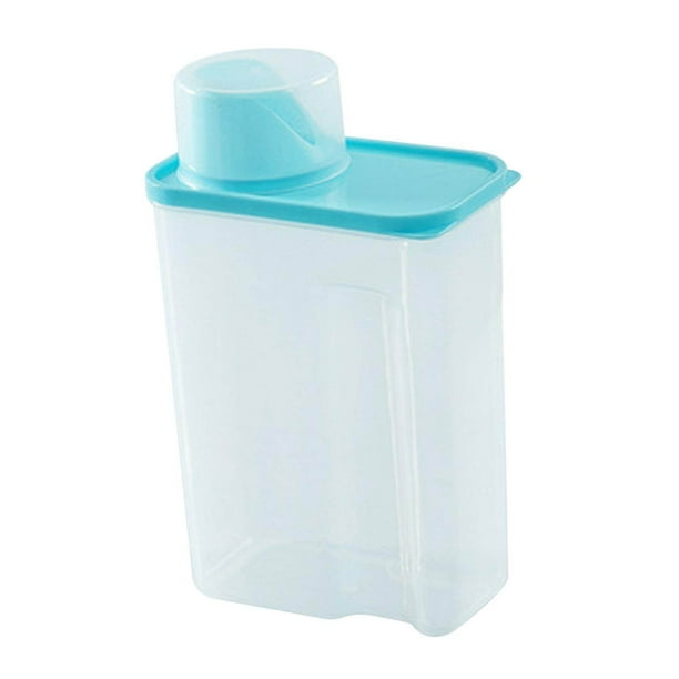destyer Washing Powder Containers Clear Laundry Powder Storage Box for ...
