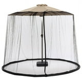Cyclone Sound 9ft Patio Umbrella Netting, Bug Screen, Zippered ...