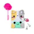 Claire's Children's Kitten and Frog Mini Diary with Pen - Lock and Key ...