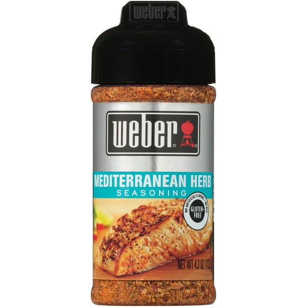 Weber® Mediterranean Herb Seasoning 4.3 oz. Shaker - Walmart.com