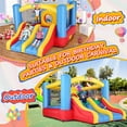 Veeboto Inflatable Bounce Houses with Obstacle Course, Jumping House ...