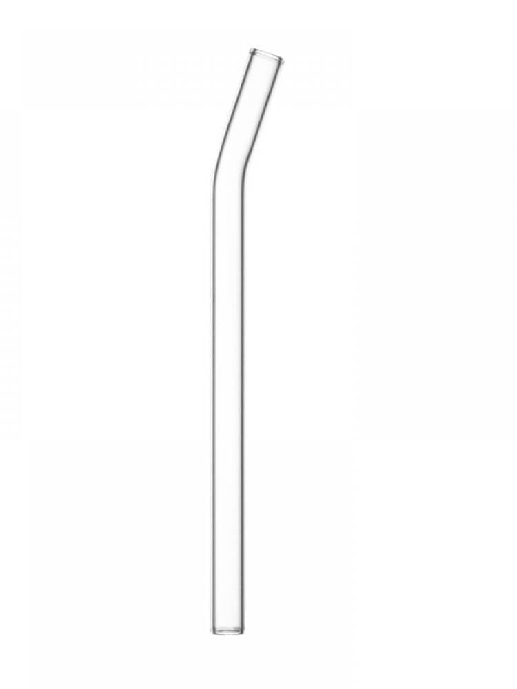 Reusable Glass Straws, Clear Glass Drinking Straw, Straight and bent ...