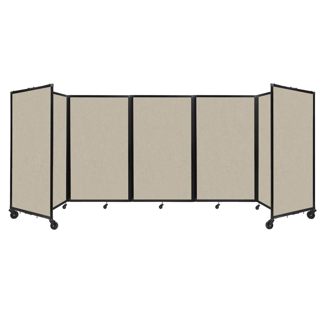 "Versare Room Divider 360 Portable Wall Partition | 5 Panels Wide | 14 ...