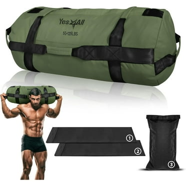 Titan Fitness 45 LB Bulgarian Power Sand Bag, PU Material, Multiple ...