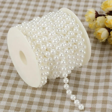 Pearl Wire Beads, Pearl Garland, Lifelike Wire Beads, DIY Wedding ...