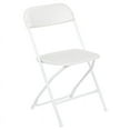 50 Pack White Folding Chairs | Event seating systems - Walmart Business ...