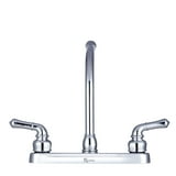 Dura Faucet Classical Hi-Rise Kitchen Faucet for RVs- Chrome Polished ...