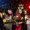 Event Decorations,2026 New Year Photo Booth Props Set 26 Pre Assembled ...