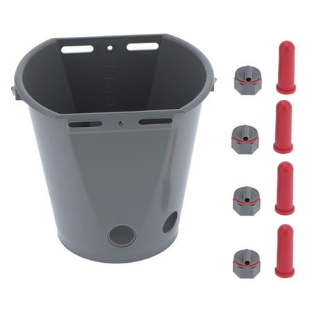 Seau D'alimentation, Seau D'alimentation Pratique 30x28x23,6 Cm 8L Avec ...