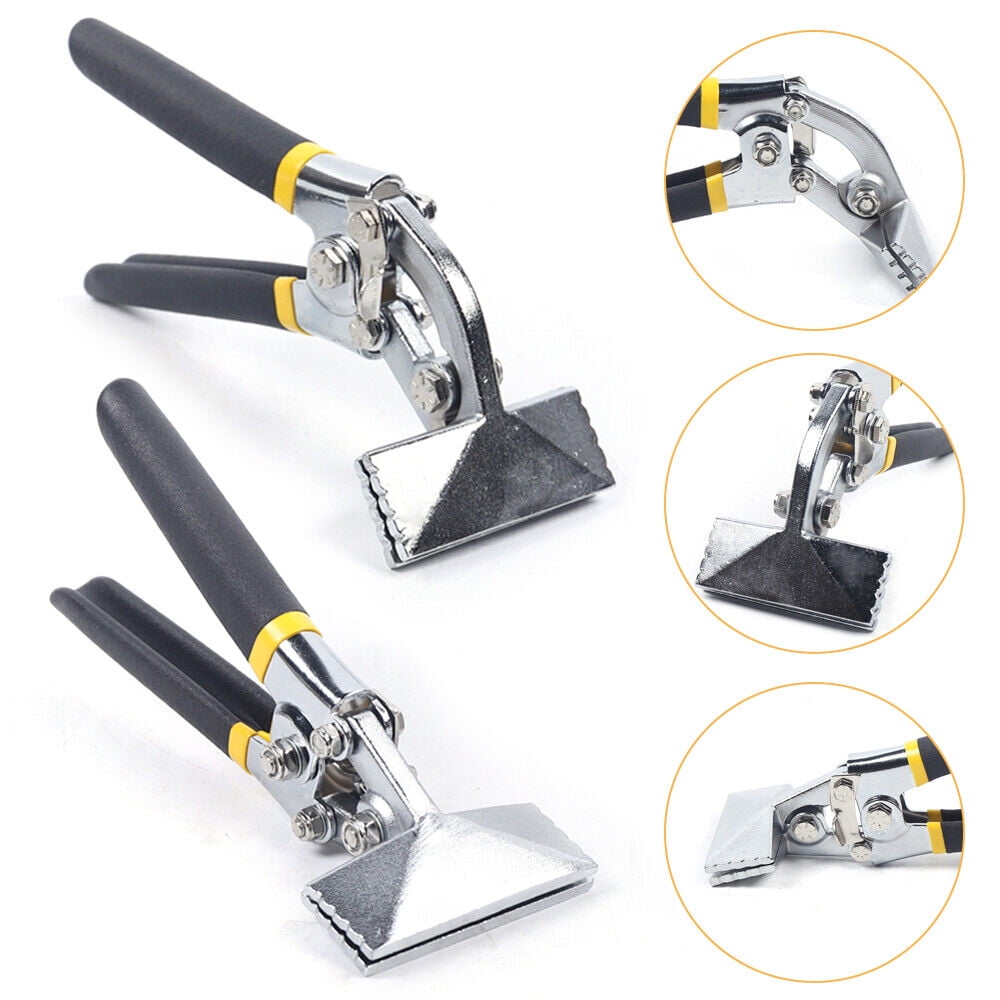 Miumaeov 2 PCS Sheet Metal Mixing Pliers Flat Jaw Welding Plier Hand ...