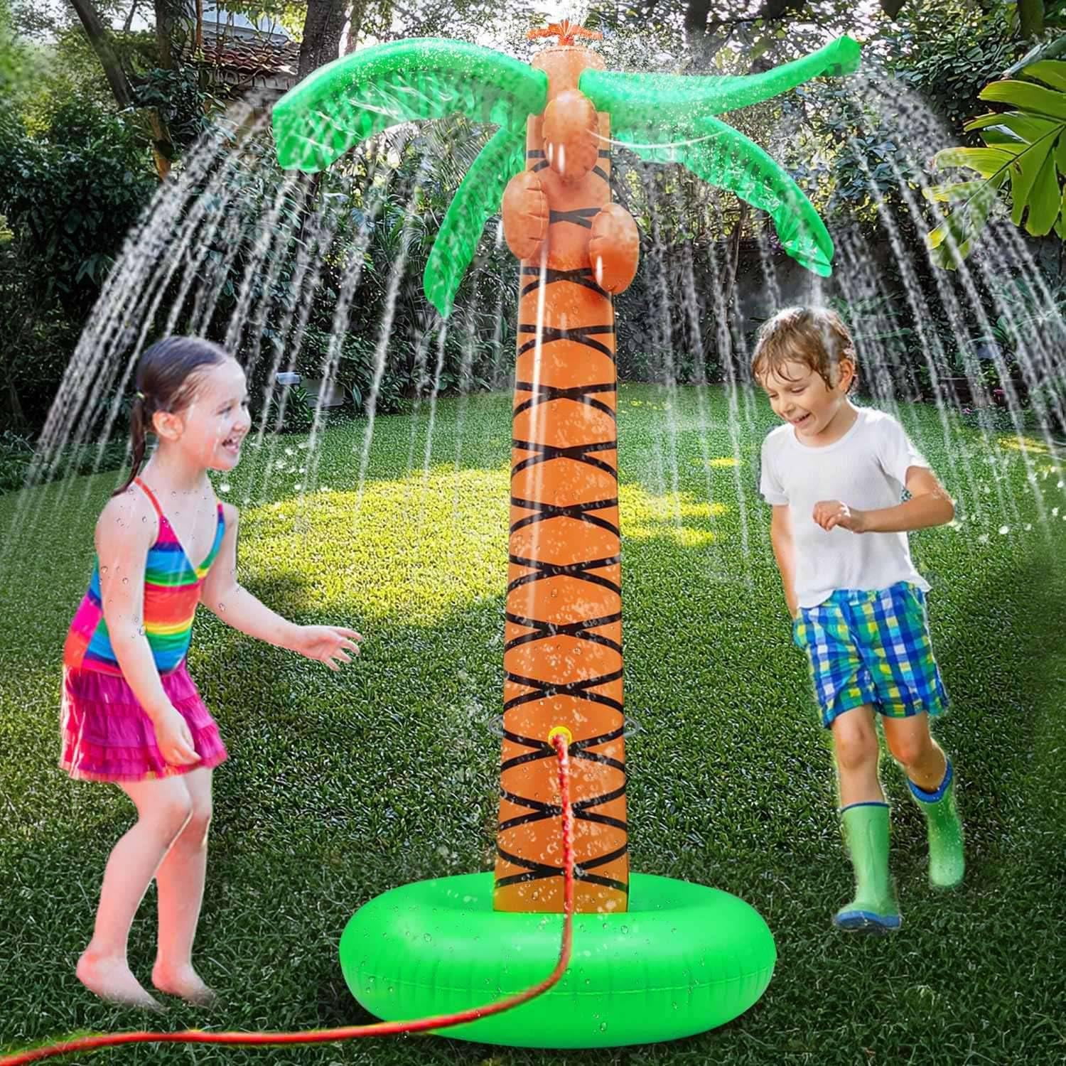 Click here for Unbranded Inflatable Palm Tree Sprinkler  61 Backy... prices