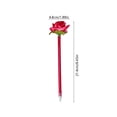 Rose Flower Ballpoint Pen,Fashionable Flower Balls Stationery Pens ...