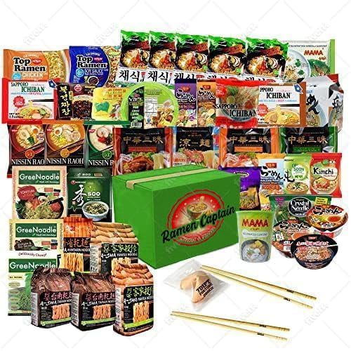Assorted Ramen Variety Bundle. Instant Noodle Box w/Fortune Cookie ...